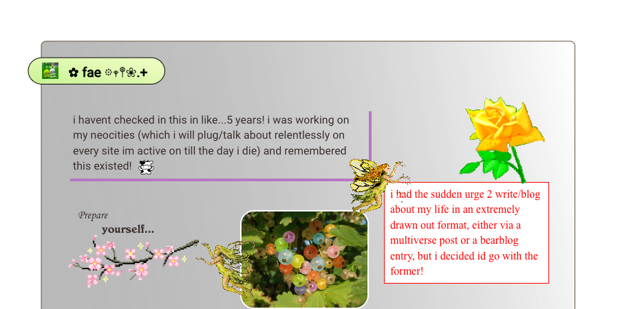 dumping out all my thoughts